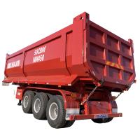 China 80 Ton Capacity Dump Truck Trailers Direct from Since 1952 with CCC CE Certifications for sale