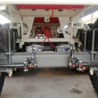China Truck Trailer CIMC HUAJUN 4 Axle 45ft Platform Container Semi Trailer 13950*2500*1450 for sale