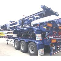 China 3 Axle 40 Foot Skeleton Semi-Trailer The Ultimate Solution for Container Transporting for sale
