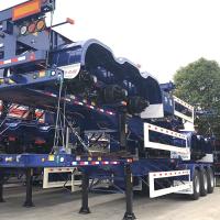 China 3 Axle 40 Foot Skeleton Semi-Trailer The Ultimate Solution for Container Transporting for sale