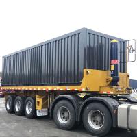 China 40000kg CIMC HUAJUN 3 Alxe Semi-Trailer Truck Trailer with Dump Body Steel FUWA 8500*2550*3400 CN HEN Hyva Ce for sale