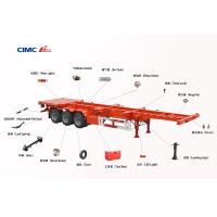 China 12R22.5-12PR Tire Skeleton Semi-Trailer The Optimal Solution for Container Shipping for sale