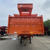 China Main Beam T700/Q345 Steel Semi-Trailer CIMC HUAJUN 3 Axle Flatbed Trailer Train for sale