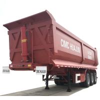 China Transport of Heavy Equipment with 10300*3050mm CIMC HUAJUN Special Semi Truck Trailer for sale