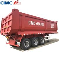 China Transport of Heavy Equipment with 10300*3050mm CIMC HUAJUN Special Semi Truck Trailer for sale