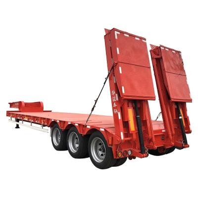 China 30T Max Payload Hydraulic Folding Goose Neck for Heavy Low Bed Trailer Robust Design for sale