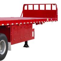 China Truck Trailer CIMC HUAJUN 40ft Semi-trailer with FUWA Axle and Heavy-Duty Steel Body for sale