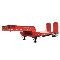 China 30T Max Payload Hydraulic Folding Goose Neck for Heavy Low Bed Trailer Robust Design for sale