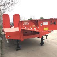 China 30T Max Payload Hydraulic Folding Goose Neck for Heavy Low Bed Trailer Robust Design for sale