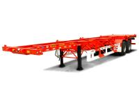 China Transport 20/40 ft Containers with 40 ton Max Payload Skeletal Container Semi Trailer for sale