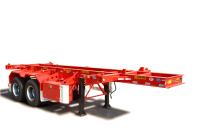 China Transport 20/40 ft Containers with 40 ton Max Payload Skeletal Container Semi Trailer for sale