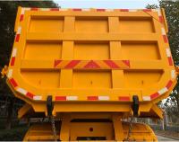 China Hyva Hydraulic System 4 Axle FC Type Tipper Semi Trailer for Heavy Load Steel Hauling for sale