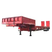 China Hydraulic Ladder Lowbed Trailer for Heavy Equipment Transportation OE NO. ZCZ9401TDPK for sale
