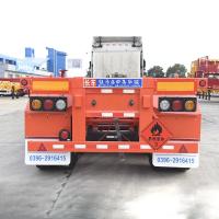 China Design Container Chassis Skeleton Trailer Manufacturers in for 20 ft and 40 ft Transport for sale