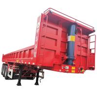 China Best 57CBM ATV Tipping Trailer by CIMC with 13TON Axle FUWA and 12R22.5 Tires for sale