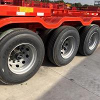 China 2/3 Axles 40 ft 20 ft Container Chassis Skeleton Semi-Trailer with 40T Max Payload for sale