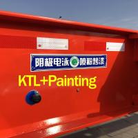 China 2/3 Axles 40 ft 20 ft Container Chassis Skeleton Semi-Trailer with 40T Max Payload for sale