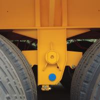 China Africa 4 Axles Semi Trailer 80 Ton Flat Bed for Heavy Duty Transport and Logistics for sale