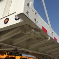 China 60Ton Max Payload Flatbed Semi Trailer Truck Trailers 4 Axles with Dual Line Braking System for sale