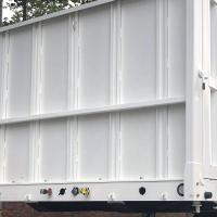 China Transport coal cargo High Side Wall CIMC HUAJUN Cargo Trailer for Livestock Transport for sale