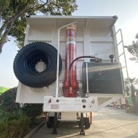 China CIMC 13000*2550mm Front Lifting Tipper Trailer Tipping Dumper Semi Trailer Oil Cylinder for sale