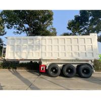 China CIMC 13000*2550mm Front Lifting Tipper Trailer Tipping Dumper Semi Trailer Oil Cylinder for sale