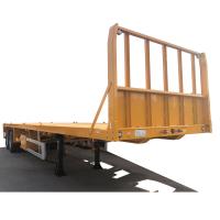 China JOST Two-speed Landing Gear 2 3 4 Axles Flatbed Semi Truck Container Trailer 20-53 Ft for sale
