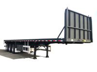 China JOST Two-speed Landing Gear 2 3 4 Axles Flatbed Semi Truck Container Trailer 20-53 Ft for sale