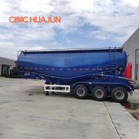China Mineral Powder Transport 3 Axles 45cbm Cement Semi Trailer Tank Truck with Fuwa Axle for sale
