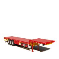 China Mechanical Suspension Gooseneck Equipment 3 Axles Lowbed Semi Trailer for Heavy Duty Transport for sale