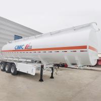 China Fuwa 3 Axles 45000 Litres Aluminum Alloy Fuel or Stainless Steel Cement Tanker Trailers for sale