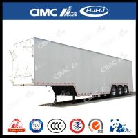 China CIMC HUAJUN Side Curtain Semi Trailer Truck Trailer Steel 13750*2500 CN HEN 50ton Ce for sale