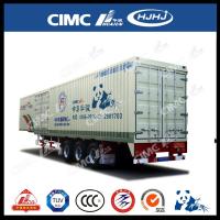 China CIMC HUAJUN Side Curtain Semi Trailer Truck Trailer Steel 13750*2500 CN HEN 50ton Ce for sale