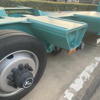 China 45 Ton Lowbed Semitrailer Used To Truck Trailer  for Transporting Your Industrial Equipment for sale