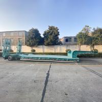 China Direct Lowbed Semi-Trailer with 13/16 Ton HUAJUN Axle and 3.5