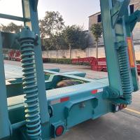 China Direct Lowbed Semi-Trailer with 13/16 Ton HUAJUN Axle and 3.5