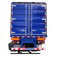 China Truck Trailer 13000 * 2500 * 3320 Steel q345 Steel for I-beam CIMC HUAJUN Curtain Side Semi Trailer for sale
