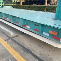China Direct Lowbed Semi-Trailer with 13/16 Ton HUAJUN Axle and 3.5