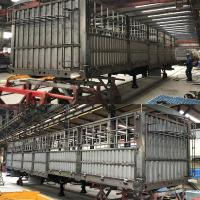 China 60 Ton Truck Trailer Fence Stake Cargo Semi Trailer for Cargo Transport by CIMC HUAJUN for sale