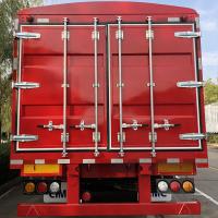 China 60 Ton Truck Trailer Fence Stake Cargo Semi Trailer for Cargo Transport by CIMC HUAJUN for sale