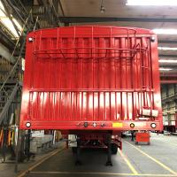China 60 Ton Truck Trailer Fence Stake Cargo Semi Trailer for Cargo Transport by CIMC HUAJUN for sale
