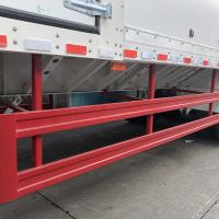 China JOST Landing Gear Van Type Trailer Box Trailer 70CBM Semi Trailer for B2B Customers for sale