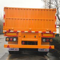 China Myanmar Market 3 Axles 4 Axles Flatbed Cargo Semi Trailer with Side Wall and JOST/FUWA 28T Landing Gear for sale