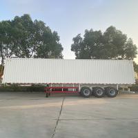 China High Tensile Steel Material CIMC Truck Trailer for Max Payload 50T Cargo Transportation for sale