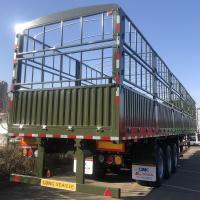 China CIMC HUAJUN 3 Axles Cargo Truck Trailer Sales Tare Weight 7.5 Ton 13000*2500*3650mm for sale