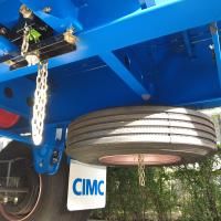 China CIMC Group HUAJUN 4 Axles Max Payload 60T Container Trailer Fence Cargo Semi Trailer for sale