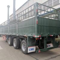 China Cargo Transport 3 Axles Fence Stake Semi Trailer with WABCO Brake System for sale