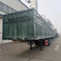 China Cargo Transport 3 Axles Fence Stake Semi Trailer with WABCO Brake System for sale