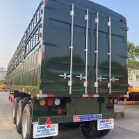 China Cargo Transport 3 Axles Fence Stake Semi Trailer with WABCO Brake System for sale