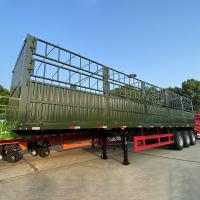 China Cargo Transport 3 Axles Fence Stake Semi Trailer with WABCO Brake System for sale
